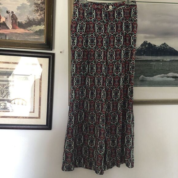 elevenses | Pants & Jumpsuits | Anthro Elevenses Pink Blue Southshore ...